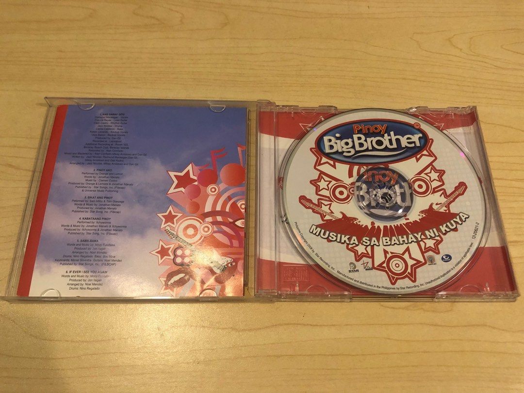 Pinoy Big Brothers (PBB) Sound Tracks 2012 OPM Various Artist CD on ...