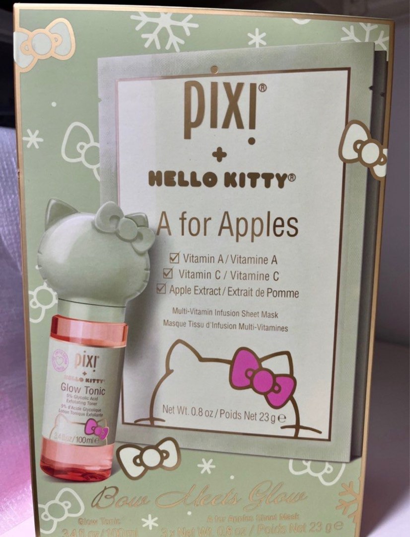 PIXI & Hello Kitty set, Beauty & Personal Care, Face, Face Care on ...