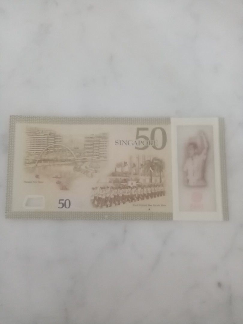 Plastics $50 note, Hobbies & Toys, Memorabilia & Collectibles, Currency ...