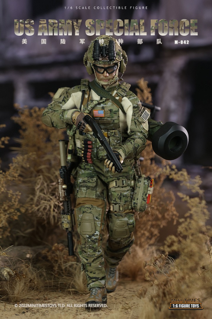 [PO] MINI TIMES MT-M042 U.S. Army Special Forces 1/6 Figure, Hobbies ...