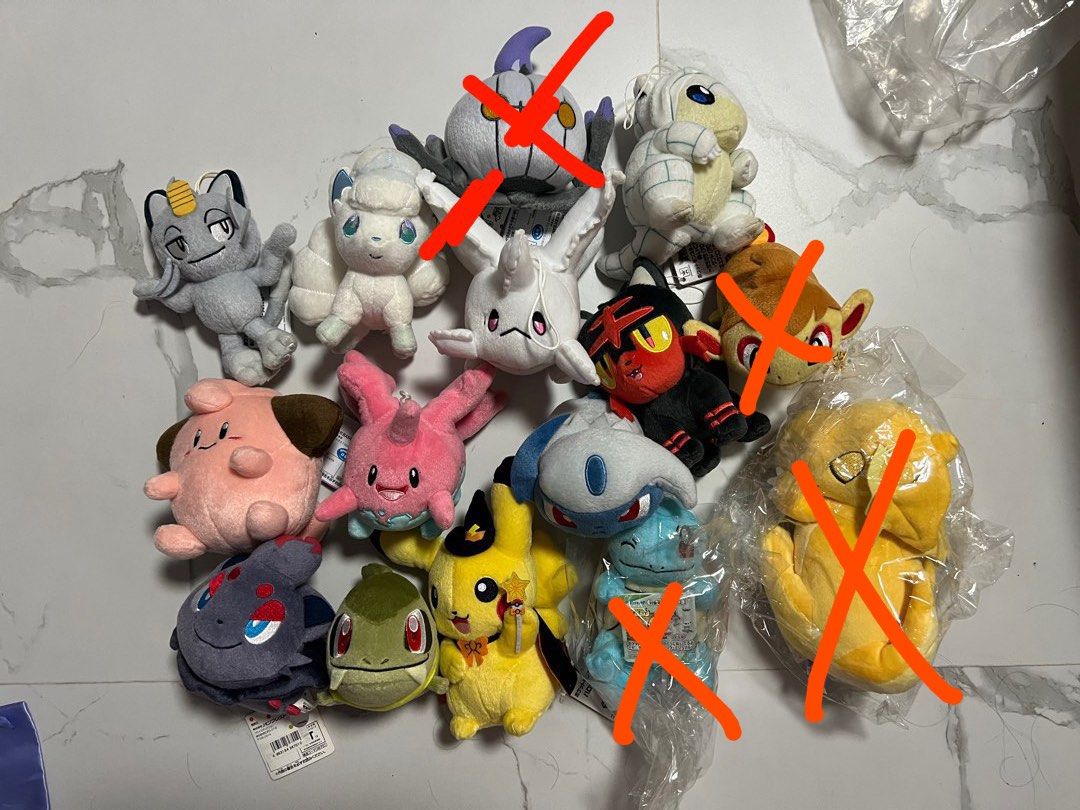Pokemon Assorted Plush and cushion banpresto bandai rare limited ...