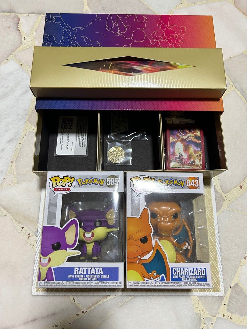 Pokemon Charizard UPC Box and Accessories Charizard Funko, Hobbies ...