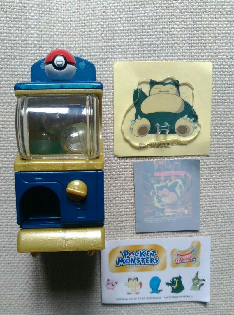 Pokemon mini gacha machine on Carousell