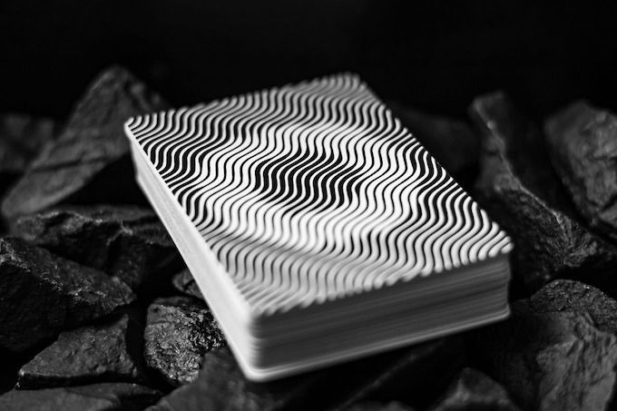 Poker Cards - Waves Playing Cards (Standard), by 52Kards, Cartamundi ...