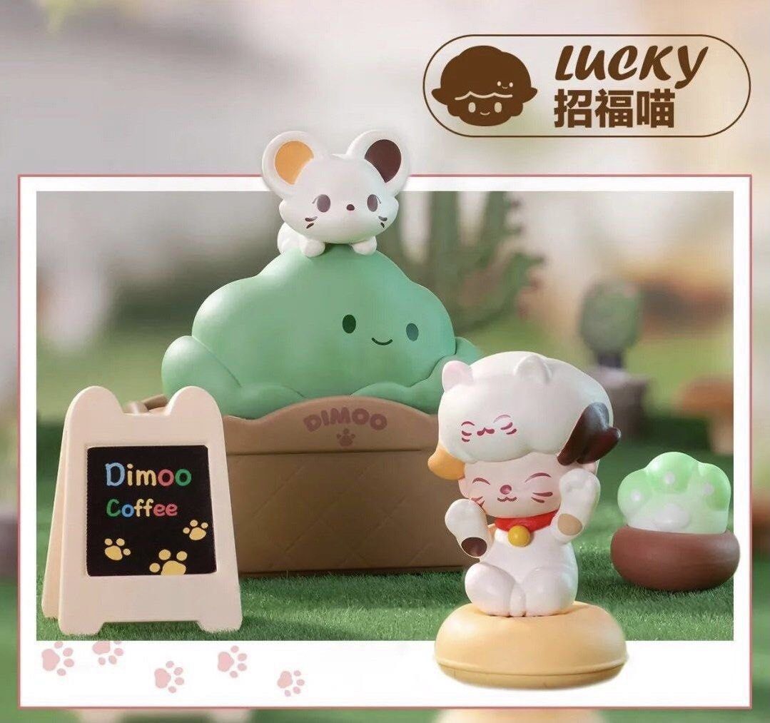 POP Mart Dimoo Cat Paradise Lucky/Bathing/Sleepy, Hobbies & Toys, Toys ...