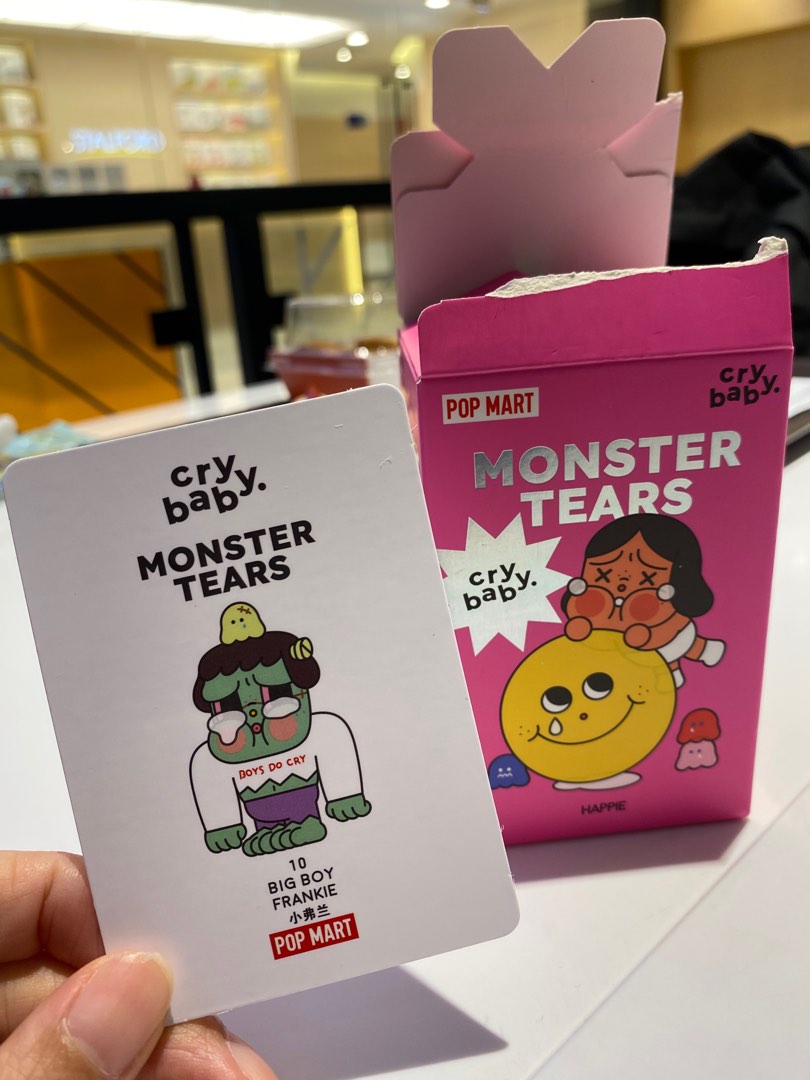 POPMART Crybaby Big Boy Frankie, Hobbies & Toys, Toys & Games on Carousell