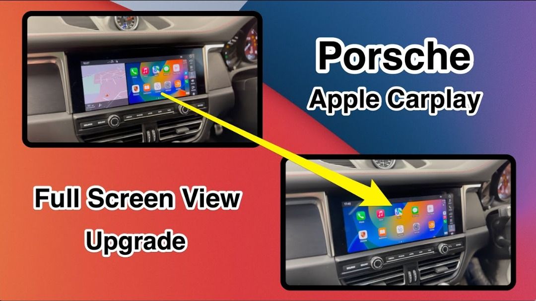 Porsche PCM5.0 Full Screen CarPlay and Android Auto Activation, Car ...