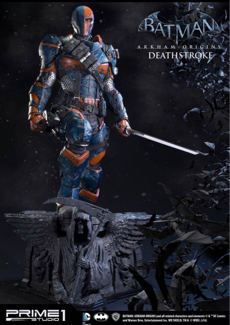Prime 1 Studio Arkham Knight Deathstroke Ex Ver 1/3 Scale Statue (New ...