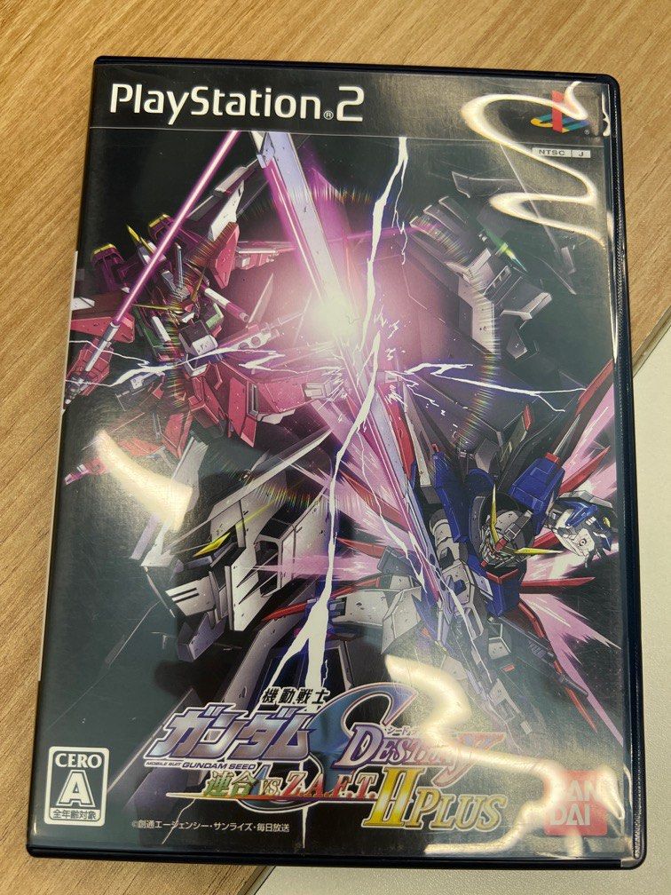 PS2 Game gundam seed destiny gvg 2 plus, 電子遊戲, 電子遊戲, PlayStation - Carousell