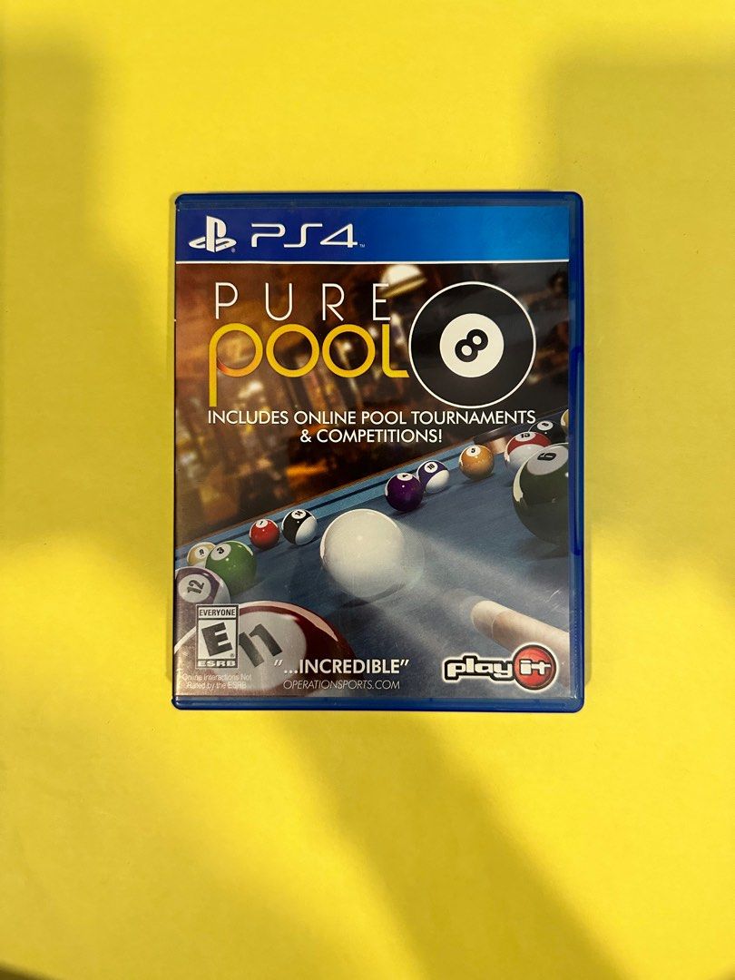 Pure Pool PS4 game, Video Gaming, Video Games, PlayStation on Carousell
