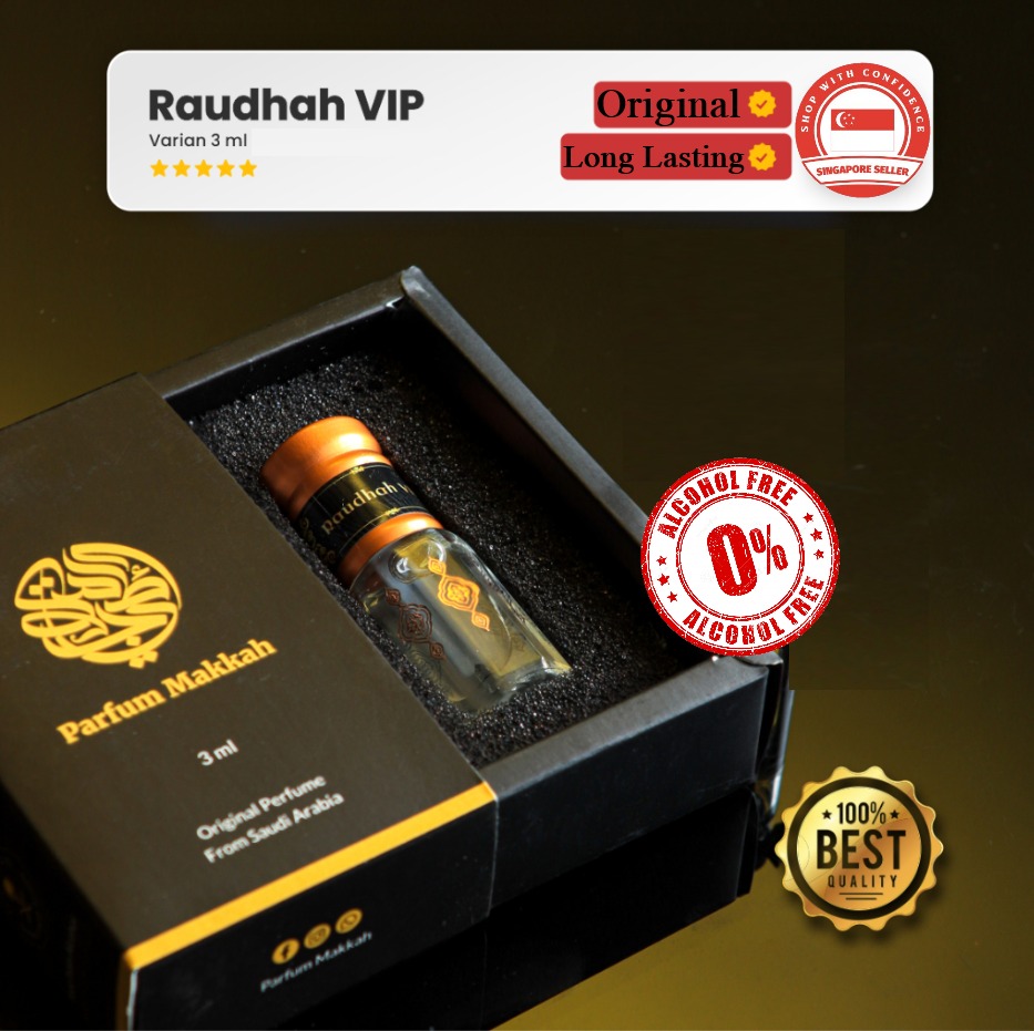 Raudhah Premium Perfume -The Scent That Reminds Us Of Nabawi Mosque ...
