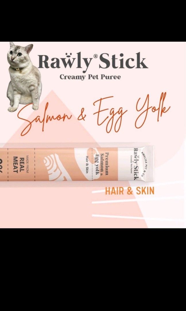 Rawly Stick Creamy Cat Puree, Pet Supplies, Pet Food on Carousell