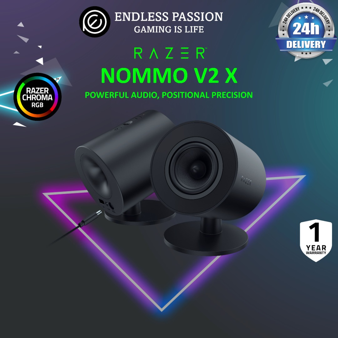 Razer Nommo V2 Gaming Speakers, Audio, Soundbars, Speakers & Amplifiers ...