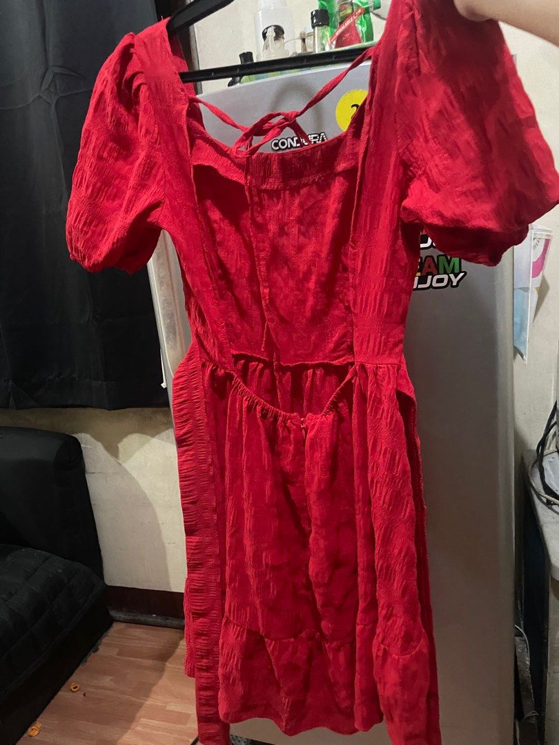 Red Backless dress, Women's Fashion, Dresses & Sets, Dresses on Carousell