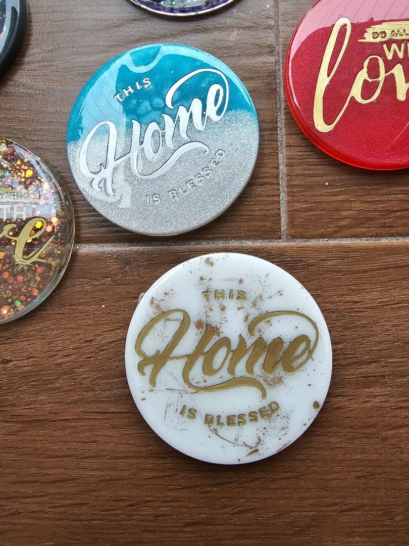 Resin Fridge Magnets and coasters, Hobbies & Toys, Stationery & Craft ...