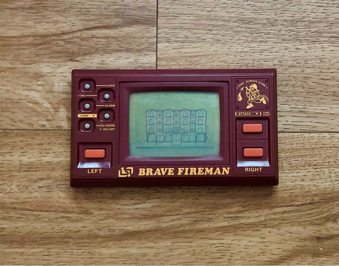 1980s Morioka Brave Fireman Handheld Game (RARE), Hobbies & Toys ...
