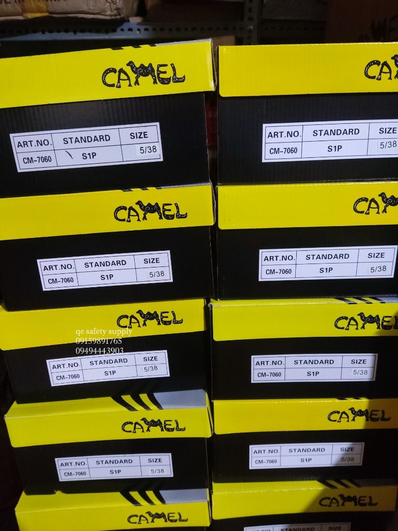 Safety Shoes Camel CM 7060 Hi Cut on Carousell