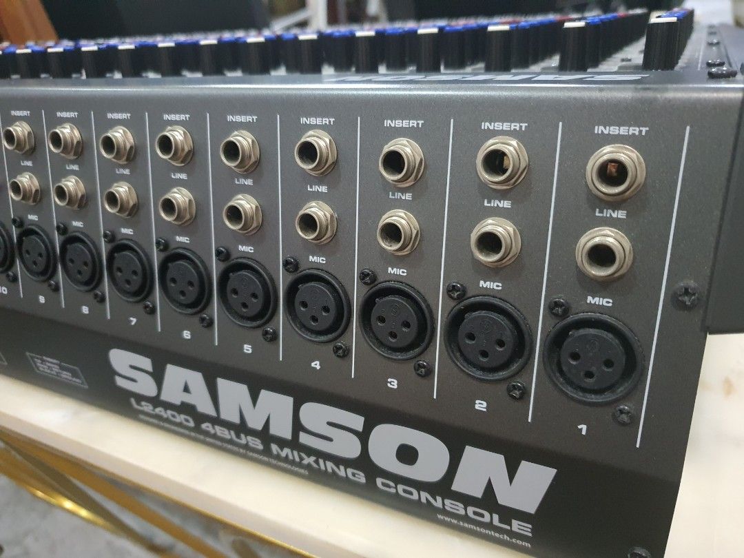 Samson L2400 mixing console, Audio, Soundbars, Speakers & Amplifiers on ...