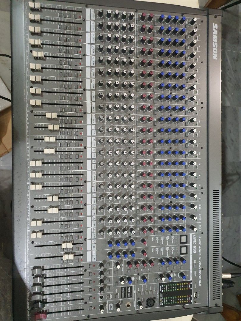 Samson L2400 mixing console, Audio, Soundbars, Speakers & Amplifiers on ...