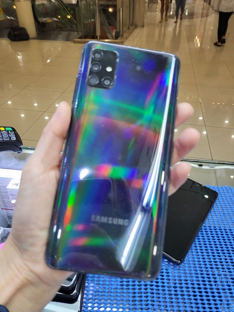 Samsung A51 lcd got burn mark, Mobile Phones & Gadgets, Mobile Phones ...