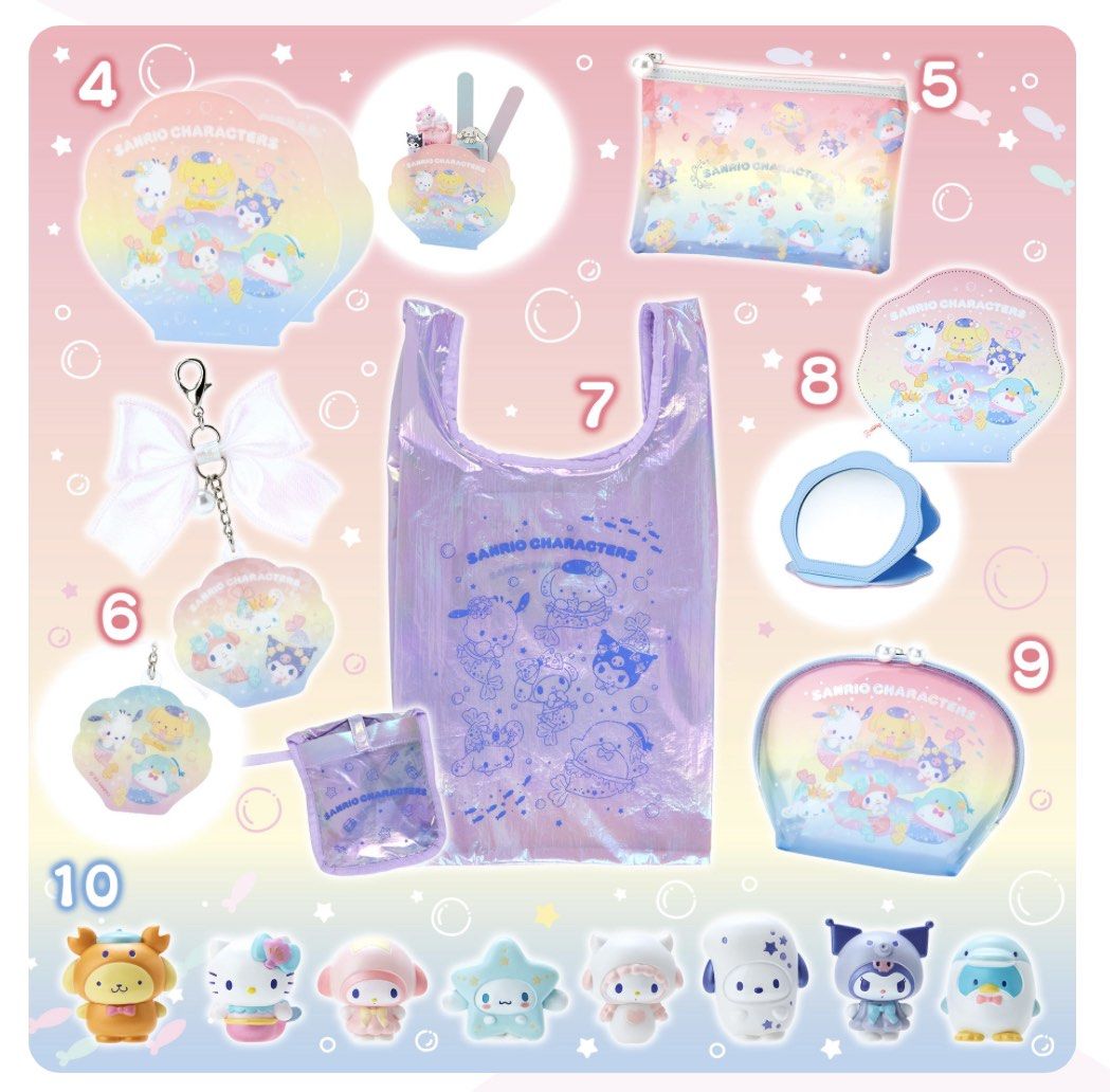 Sanrio Japan Mermaid Blind Box Figurine, Hobbies & Toys, Memorabilia ...