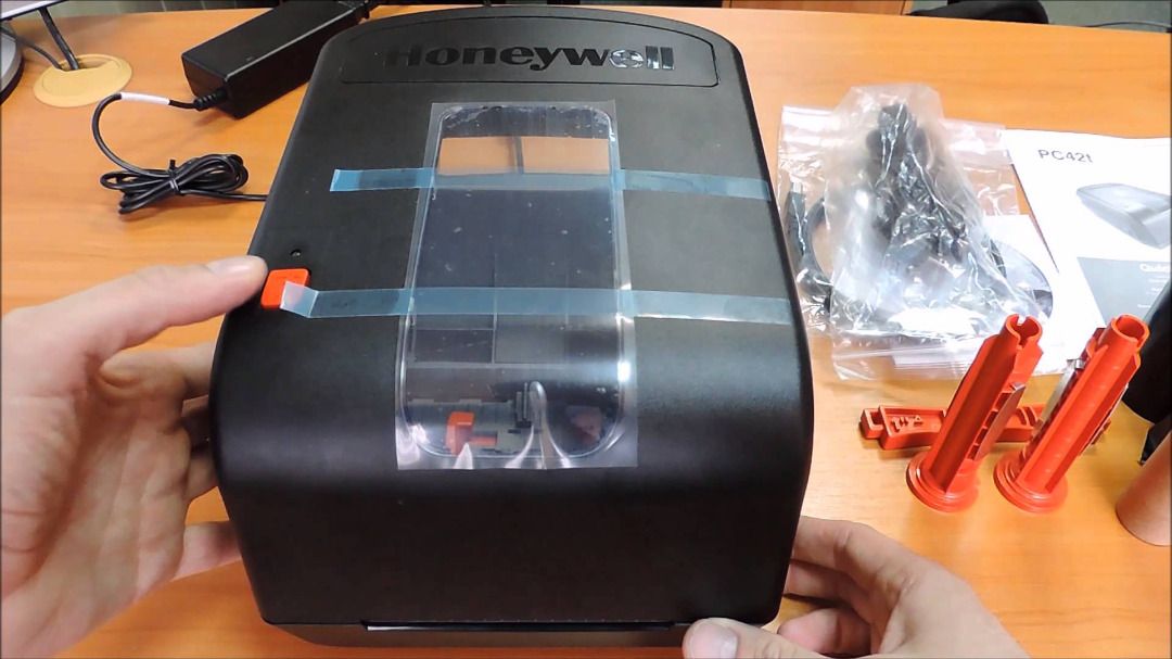 Saudi Embassy Sticker Label Printer Honeywell PC42T Plus, Computers ...