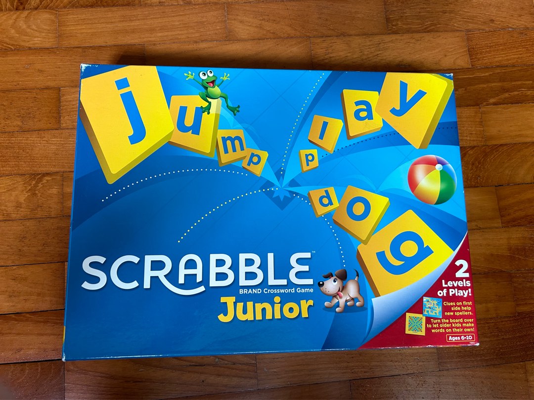 Scrabble Junior, Hobbies & Toys, Toys & Games on Carousell