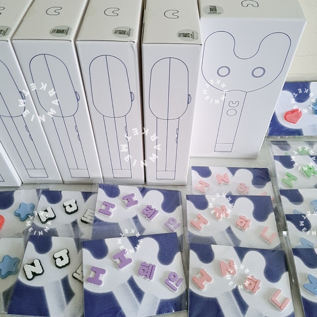 (SET) OFFICIAL LIGHTSTICK NEWJEANS + LS PARTS Binky Bong / LS Light ...