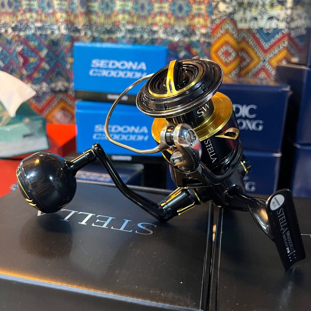 SHIMANO STELLA SW6000HG, 運動產品, 釣魚 - Carousell