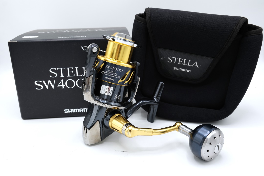 Shimano Stella SW 4000 XG Spinning Reel, Sports Equipment, Fishing on ...