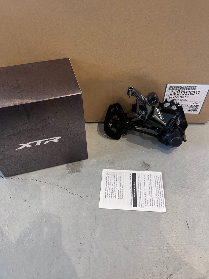Shimano XTR 12 speed Rear Derailleur M9100, Sports Equipment, Bicycles ...