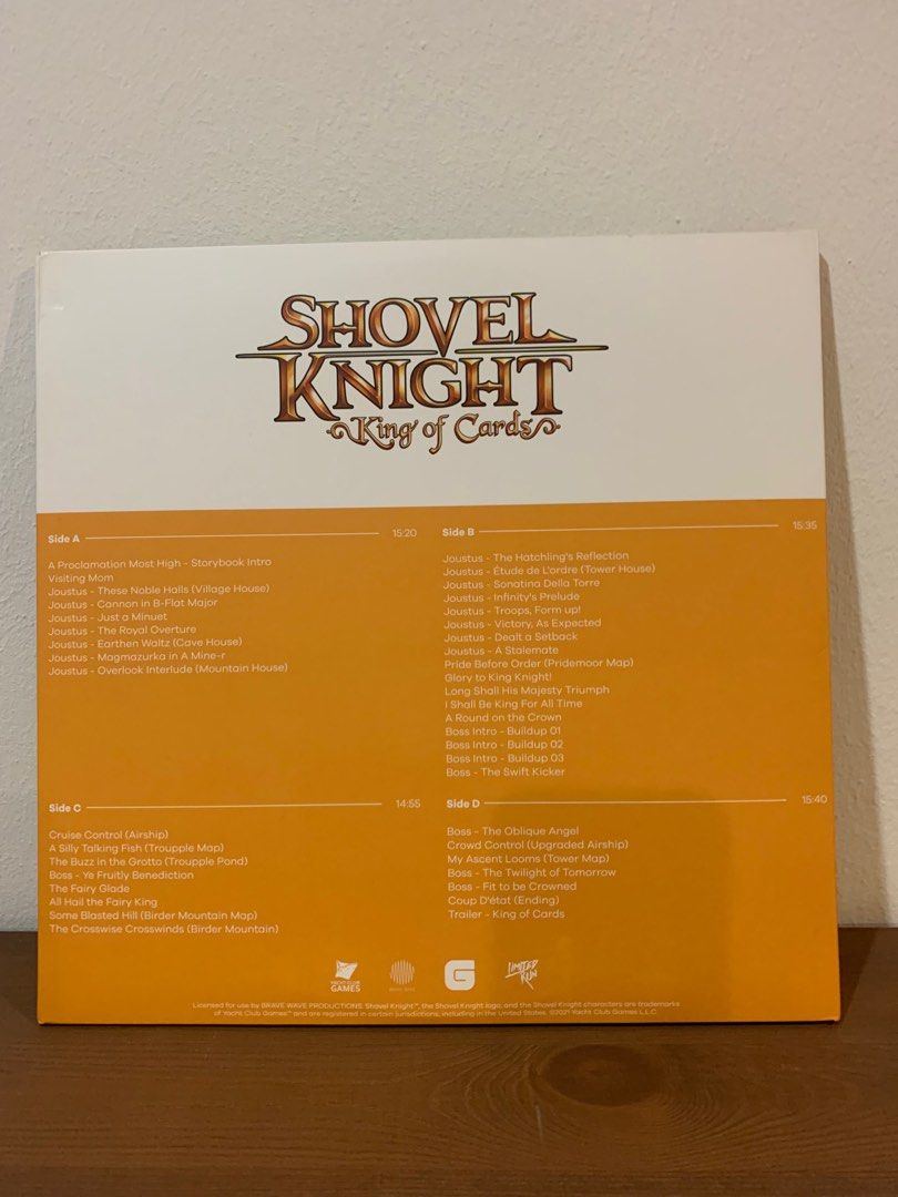 Shovel Knight Vinyl collector, Hobbies & Toys, Music & Media, Vinyls on ...
