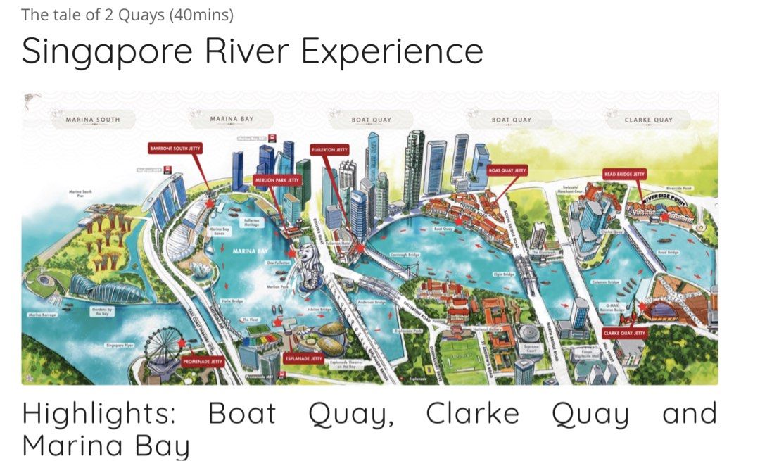 Singapore River Cruise, Tickets & Vouchers, Local Attractions ...