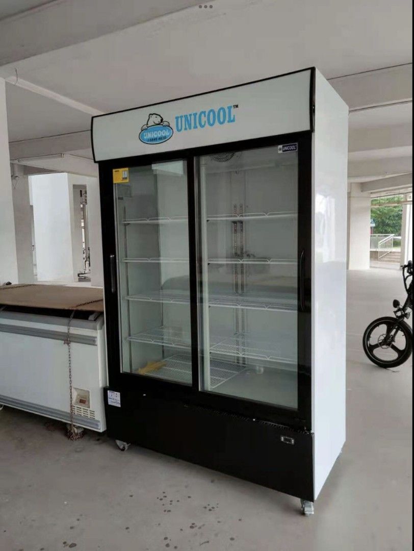 Sliding 2 Glass Door Chiller, TV & Home Appliances, Kitchen Appliances ...