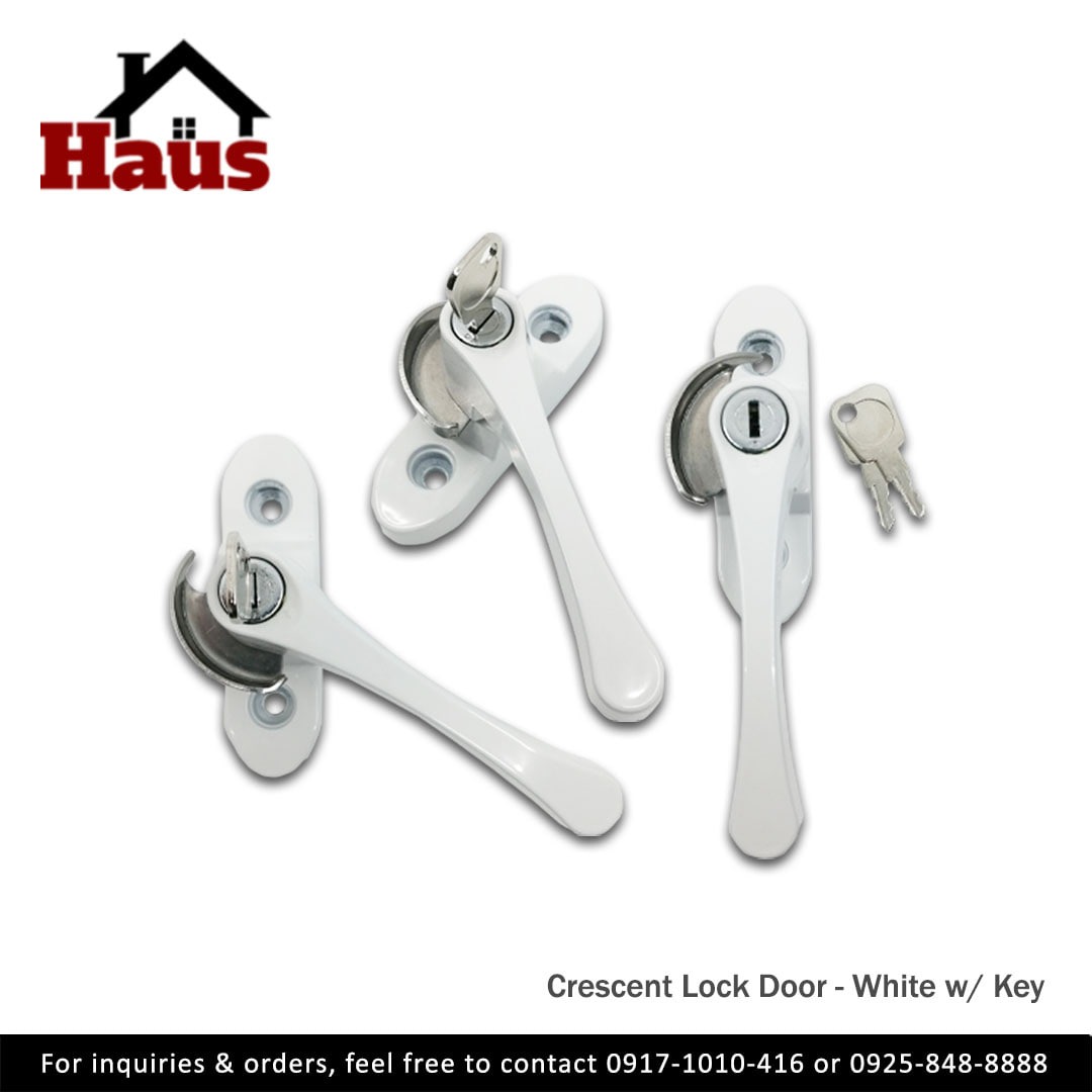 Sliding Handle for Door and Window Half moon Lock w/Key CL-D on Carousell