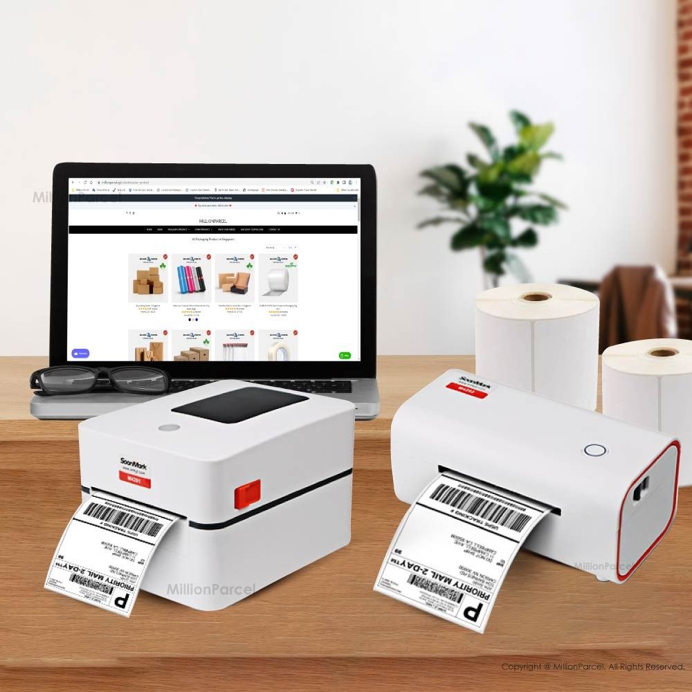 (SoonMark) Thermal Printer Bluetooth | USB Label Printer | Printer for ...