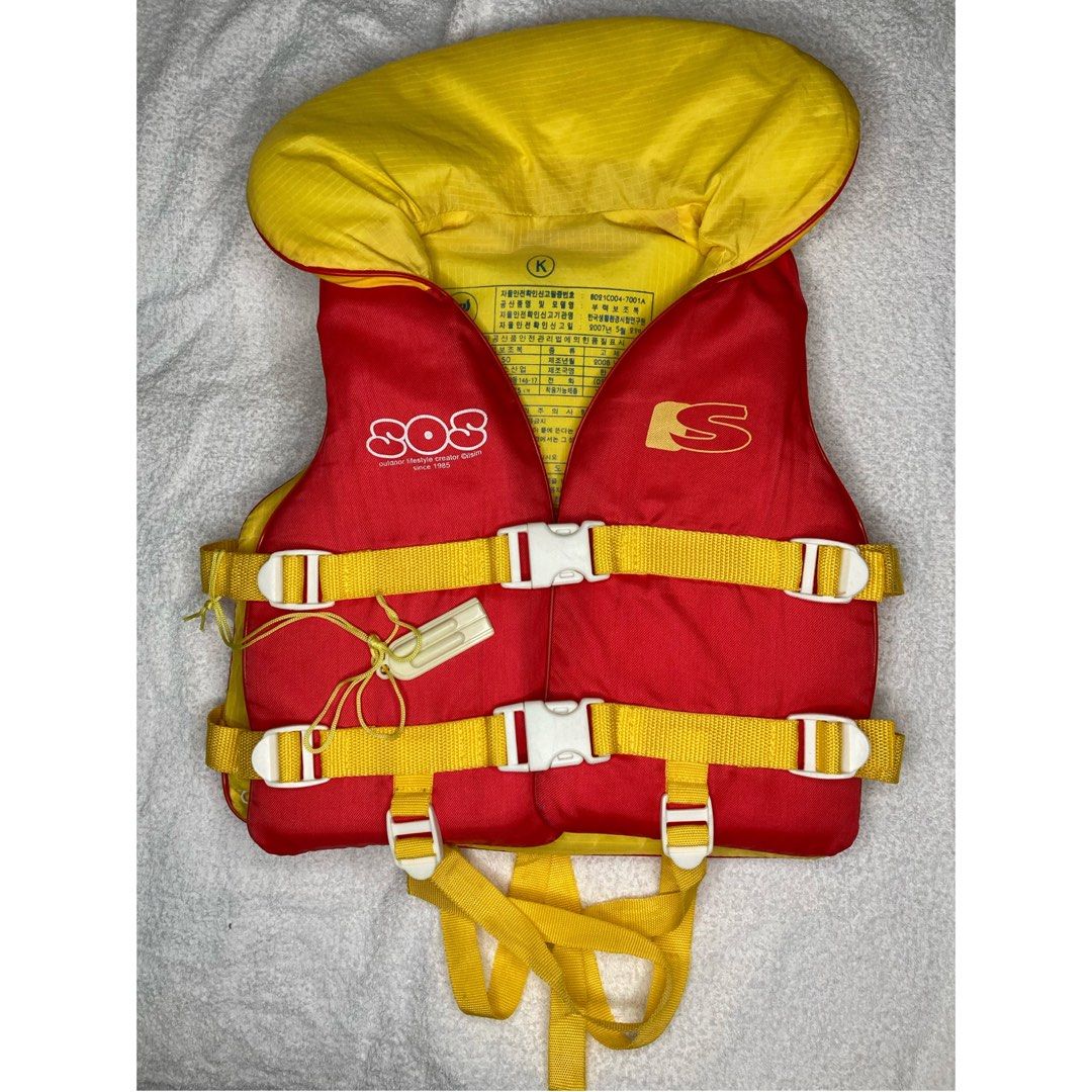 SALE! 1-4T SOS Life Vest Floating Jacket, Babies & Kids, Babies & Kids ...