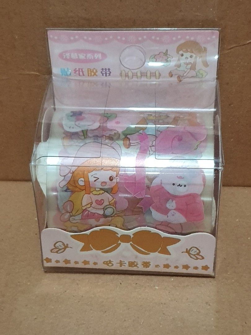 Sticker roll cewek gemoy, Buku & Alat Tulis, Alat Tulis di Carousell