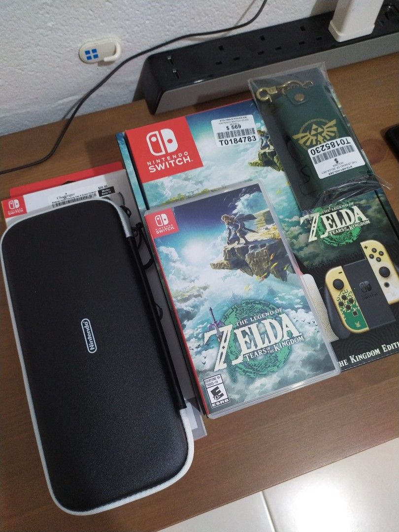 Switch Oled Gen 2 (Totk Edition), Video Gaming, Video Game Consoles ...