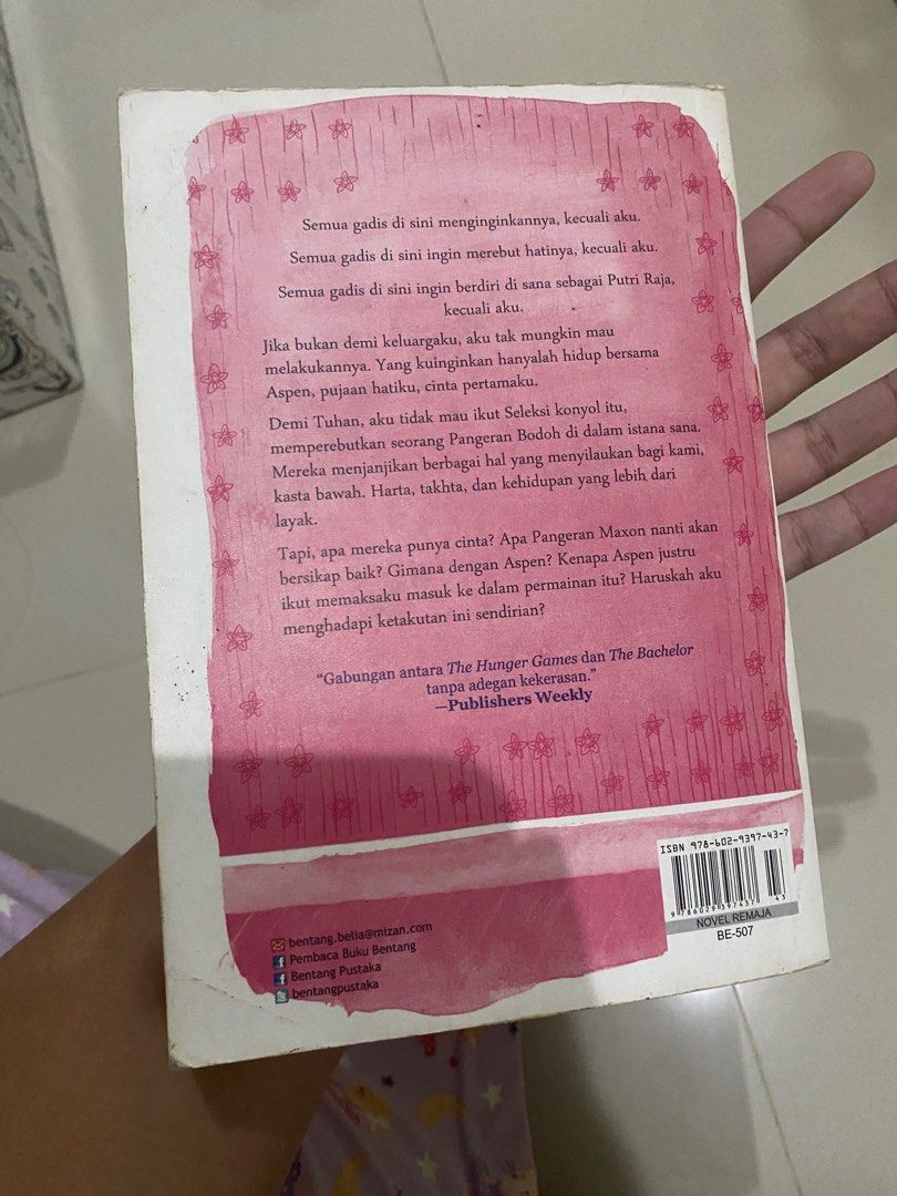 The Selection Kiera Cass Buku And Alat Tulis Buku Di Carousell