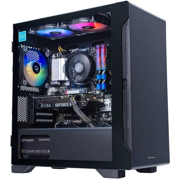 全新 Thermaltake Graphite 360 電競pc CPU：R5-5600X 顯示卡：RTX3060 記憶體：16GB ...