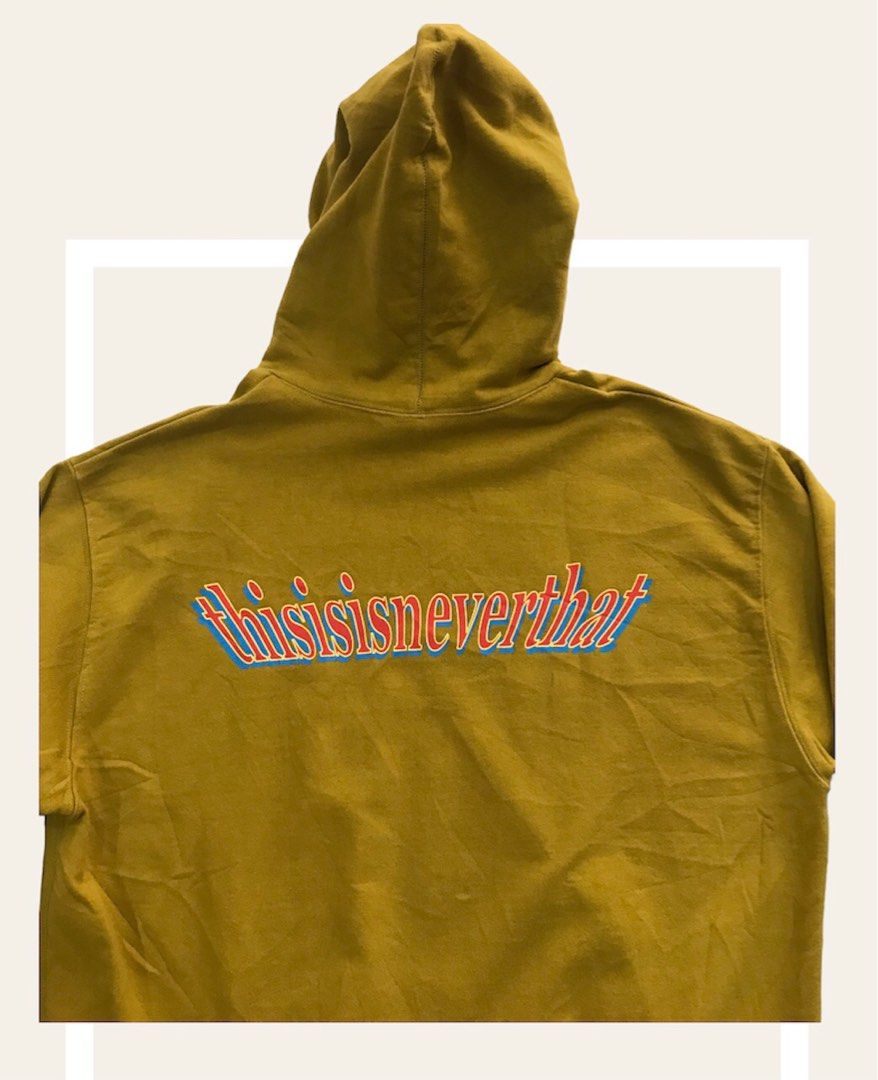 Thisisneverthat, Men's Fashion, Tops & Sets, Hoodies on Carousell