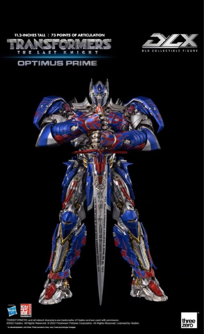 THREEZERO TRANSFORMER DLX OPTIMUS PRIME, Hobbies & Toys, Toys & Games ...