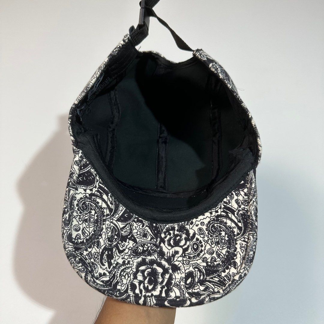 Topi 5 Panel Illusion Overprint, Fesyen Pria, Aksesoris, Topi di Carousell