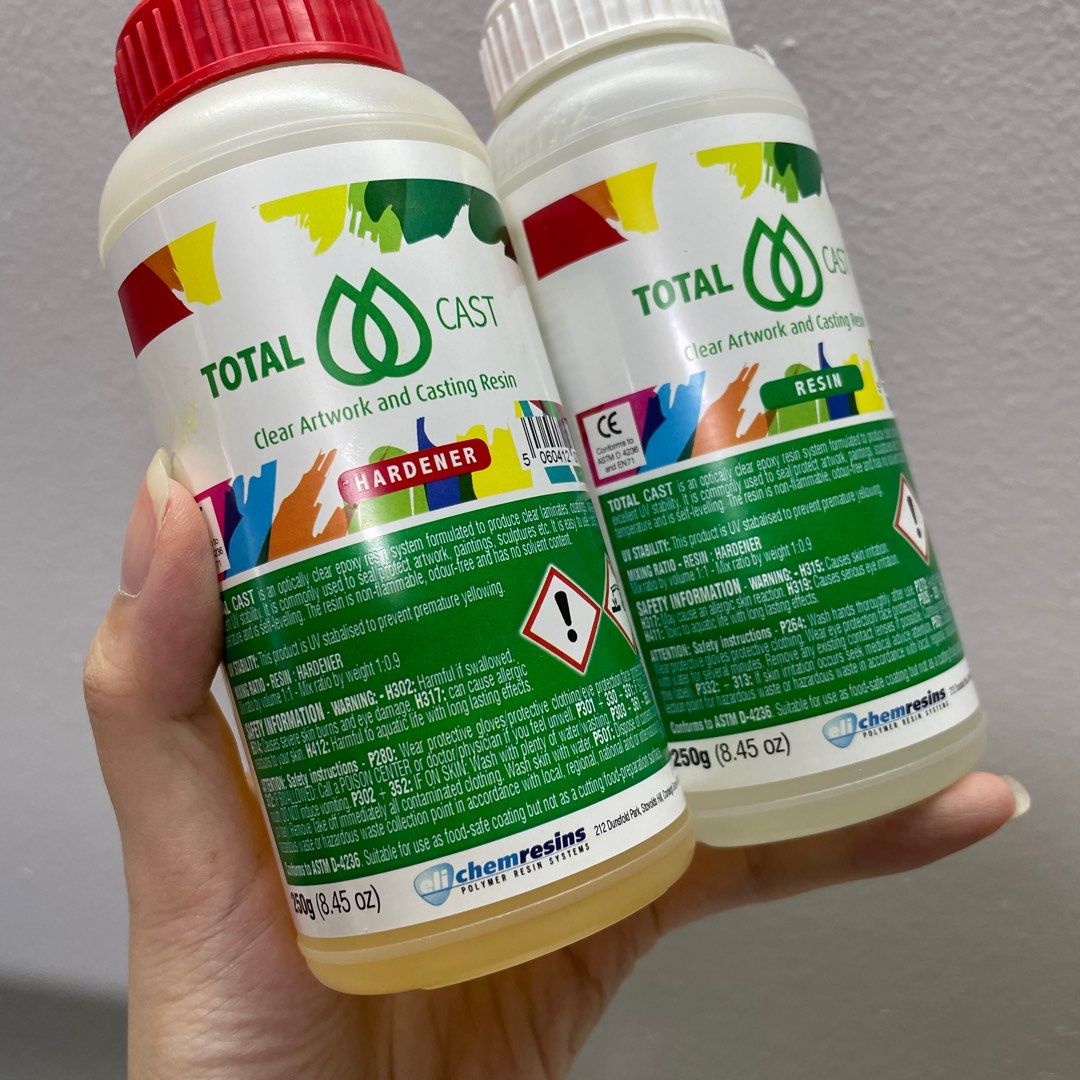 Total Cast Epoxy Resin, Hobbies & Toys, Stationery & Craft, Craft ...