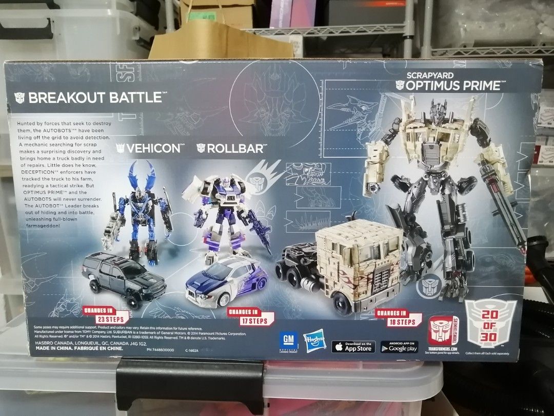 Transformers Platinum Breakout, Hobbies & Toys, Toys & Games on Carousell