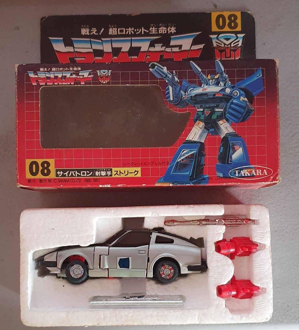 Transformers Takara 1982 prowl Vintage on Carousell