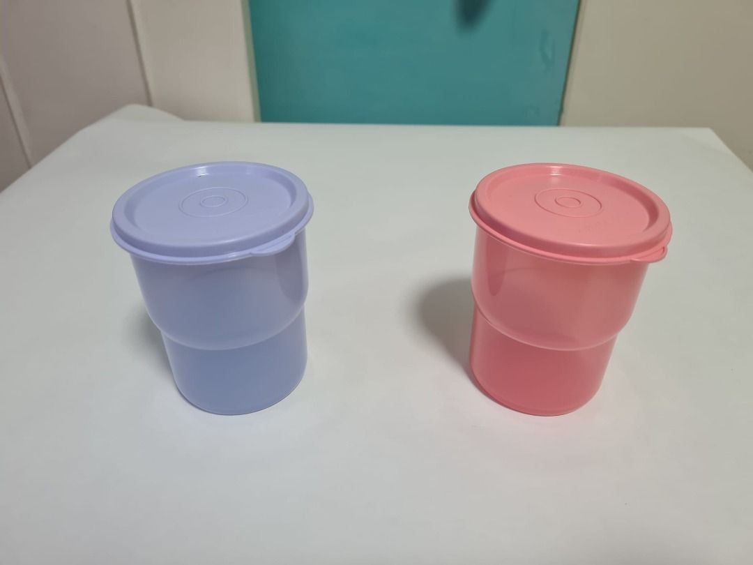 Tupperware Cup with cover, Furniture & Home Living, Kitchenware ...