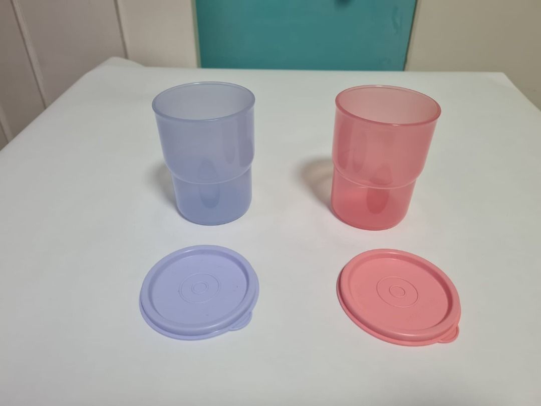Tupperware Cup with cover, Furniture & Home Living, Kitchenware ...