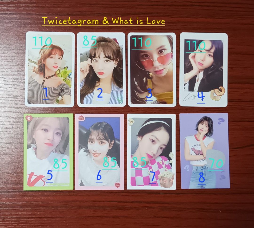 Twice & IVE Photocards, Hobbies & Toys, Memorabilia & Collectibles, K-Wave on Carousell